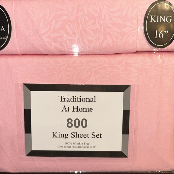 Traditional At Home | Bedding | Transitional At Home 6pc King Sheet Set ...
